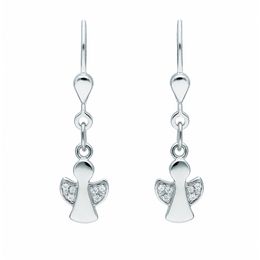 Adelia&acute;s Paar Ohrh&auml;nger ADELIA&acute;S "Ohrh&auml;nger Ohrringe 925 Silber mit Zirkonia &ndash; Silberohrringe", silber, Ohrringe, Damen, Damen, Silber 925 (Sterlingsilber), Silberohrringe