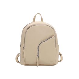 Emily & Noah Rucksack EMILY & NOAH "Rucksack E&N Tours RUE 09", Herren, Gr. B/H/T: 28cm x 32cm x 13,5cm, beige (beige 400), Obermaterial: 70% PVC PVC. 30% Polyurethan PU., Rucks&auml;cke Rucksack
