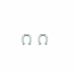 Adelia&acute;s Paar Ohrh&auml;nger ADELIA&acute;S "Ohrstecker Ohrringe 925 Silber mit Zirkonia &ndash; Silberohrringe", silber, Ohrringe, Damen, Damen, Silber 925 (Sterlingsilber), Silberohrringe