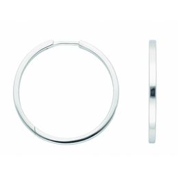 Adelia&acute;s Paar Creolen ADELIA&acute;S "26,6 mm ⌀ Creolen Ohrringe 925 Silber &ndash; Silberohrringe", silber, Ohrringe, Damen, Damen, Silber 925 (Sterlingsilber), Silberohrringe