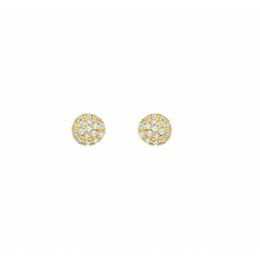 Adelia&acute;s Paar Ohrh&auml;nger ADELIA&acute;S "Ohrstecker Ohrringe 585 Gold ( 14K ) mit Zirkonia &ndash; Goldohrringe", gold, Ohrringe, Damen, Damen, Gold, Goldohrringe