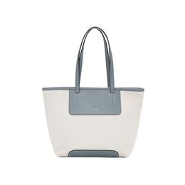 Emily & Noah Shopper EMILY & NOAH "Shopper E&N Colmar RUE 09", Damen, Gr. B/H/T: 44cm x 30cm x 15,5cm 0, blau (sky 534), Polyester, Taschen Shopper