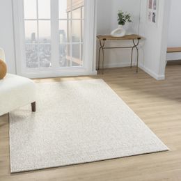 Teppich Sehrazat "Ada, auch als L&auml;ufer", beige, B:240cm H:10mm L:330cm, Polyester, Teppiche, Teppich, Kurzflor, robust, Wohnzimmer