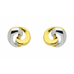 Adelia&acute;s Paar Ohrh&auml;nger ADELIA&acute;S "Ohrstecker Ohrringe 333 Gold ( 8K ) &ndash; Goldohrringe", silber, Ohrringe, Damen, Damen, Gold, Goldohrringe