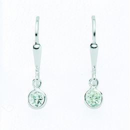 Adelia&acute;s Paar Ohrh&auml;nger ADELIA&acute;S "Ohrh&auml;nger Ohrringe 925 Silber mit Zirkonia &ndash; Silberohrringe", silber, Ohrringe, Damen, Damen, Silber 925 (Sterlingsilber), Silberohrringe