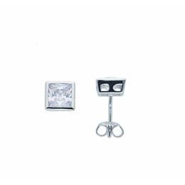Adelia&acute;s Paar Ohrh&auml;nger ADELIA&acute;S "Ohrstecker Ohrringe 925 Silber mit Zirkonia &ndash; Silberohrringe", silber, Ohrringe, Damen, Damen, Silber 925 (Sterlingsilber), Silberohrringe