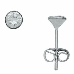 Adelia&acute;s Paar Ohrh&auml;nger ADELIA&acute;S "Ohrstecker Ohrringe 925 Silber mit Zirkonia &ndash; Silberohrringe", silber, Ohrringe, Damen, Damen, Silber 925 (Sterlingsilber), Silberohrringe