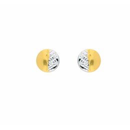 Adelia&acute;s Paar Ohrh&auml;nger ADELIA&acute;S "Ohrstecker Ohrringe 333 Gold ( 8K ) &ndash; Goldohrringe", silber, Ohrringe, Damen, Damen, Gold, Goldohrringe