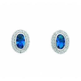 Adelia&acute;s Paar Ohrh&auml;nger ADELIA&acute;S "Ohrstecker Ohrringe 925 Silber mit Zirkonia &ndash; Silberohrringe", silber, Ohrringe, Damen, Damen, Silber 925 (Sterlingsilber), Silberohrringe