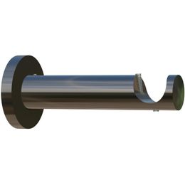 Kombitr&auml;ger Indeko, silber (edelstahlfarben), &Oslash;:2cm, Gardinenstangenhalterungen, &Oslash; 20 mm f&uuml;r Vorhangstangen und Innenlaufsysteme