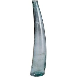 Bodenvase Gilde "Bodenvase Bleu", blau, B:20cm H:100cm T:20cm &Oslash;:20cm, Glas, Vasen