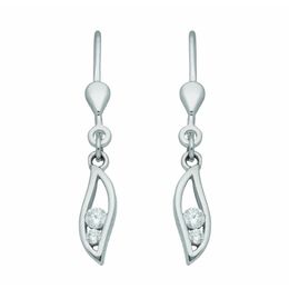 Adelia&acute;s Paar Ohrh&auml;nger ADELIA&acute;S "Ohrh&auml;nger Ohrringe 925 Silber mit Zirkonia &ndash; Silberohrringe", silber, Ohrringe, Damen, Damen, Silber 925 (Sterlingsilber), Silberohrringe