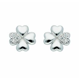 Adelia&acute;s Paar Ohrh&auml;nger ADELIA&acute;S "Ohrstecker Ohrringe 925 Silber mit Zirkonia &ndash; Silberohrringe", silber, Ohrringe, Damen, Damen, Silber 925 (Sterlingsilber), Silberohrringe