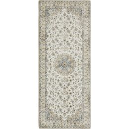 Teppich LUXOR living "Prima 3", beige (creme), B:80cm H:7mm L:200cm, Kunstfaser, Teppiche, Teppich, Kurzflor, Orient-Optik, Vintage Design, auch als L&auml;ufer erh&auml;ltlich