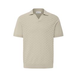 Poloshirt Casual Friday "Poloshirt CFDyrvik", Herren, Gr. XL, beige (plaza taupe), Obermaterial: 100% Baumwolle CO., Shirts