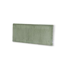 R&uuml;ckenkissen LYCCE "Wandkissen Wandkissen Cord 1er Pack", gr&uuml;n (salbeigr&uuml;n), B:75cm H:30cm, Obermaterial: 90% Polyester PES. 10% Nylon NY., Funktionskissen