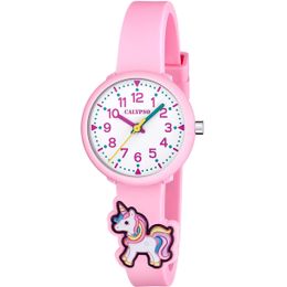 Quarzuhr Calypso Watches "My First Watch", rosa, Armbanduhren, Kinder, Quarzuhr, Armbanduhr, Kinderuhr, M&auml;dchen, analog, Einhorn