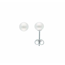 Adelia&acute;s Paar Ohrstecker ADELIA&acute;S "Perlen Ohrstecker Ohrringe 925 Silber &ndash; Silberohrringe Perle", silber, Ohrringe, Damen, Damen, Silber 925 (Sterlingsilber), Silberohrringe Perle