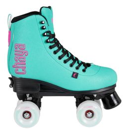 Chaaya Rollschuhe CHAYA "Bliss" Gr. 39, bunt (pink, schwarz, t&uuml;rkis, wei&szlig;), Inlineskates_Rollschuhe, Kinder, 39/42 (bis 100 kg), Kunstfaser