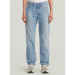G-Star Raw 5-Pocket-Jeans G-STAR "Iggie Straight Jeans", Damen, Gr. 29, L&auml;nge 34, vintage stratus blau, Obermaterial: 75% Baumwolle, 25% Baumwolle, Jeans 5-Pocket-Jeans