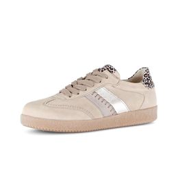 Sneaker Gabor "Sneaker low", Damen, Gr. 36, creme, Schuhe Sneaker
