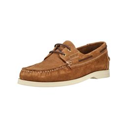 Bootsschuh Gant "Gant Halbschuhe Veloursleder", Herren, Gr. 42, sand, Veloursleder, Schuhe Bootsschuh