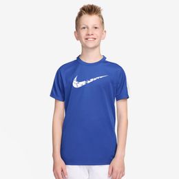 T-Shirt Nike "B NK DF TRPHY23 SS TOP HBR", M&auml;dchen, Gr. L, game royal, w, Jersey, Obermaterial: 100% Polyester, normal, Rundhals, Shirts T-Shirt, f&uuml;r Kinder, Kurzarm, f&uuml;r Fitness, sportlicher Stil, Rundhals