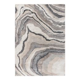 Teppich Obsession "My Bologna 461", grau, B:60cm H:22mm L:110cm, Polypropylen, Teppiche, Teppich