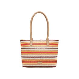 Emily & Noah Shopper EMILY & NOAH "Shopper E&N Bayonne RUE 09", Damen, Gr. B/H/T: 40cm x 28cm x 13cm 0, rot (rot 600), Polypropylen, Taschen Shopper