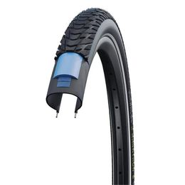 Fahrradreifen Schwalbe "Marathon E-Plus", schwarz, Fahrradreifen, 28 x 1,97