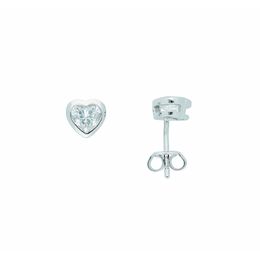 Adelia&acute;s Paar Ohrh&auml;nger ADELIA&acute;S "Ohrstecker Ohrringe 925 Silber mit Zirkonia &ndash; Silberohrringe", silber, Ohrringe, Damen, Damen, Silber 925 (Sterlingsilber), Silberohrringe