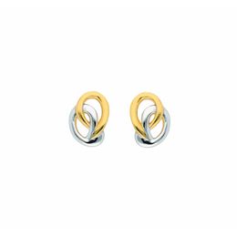 Adelia&acute;s Paar Ohrh&auml;nger ADELIA&acute;S "Ohrstecker Ohrringe 333 Gold ( 8K ) &ndash; Goldohrringe", silber, Ohrringe, Damen, Damen, Gold, Goldohrringe