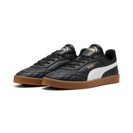 Sneaker Puma "CLUB II INDOOR", Herren, Gr. 46, Puma schwarz, Puma wei&szlig;, Synthetik, unifarben, Schuhe Sneaker, f&uuml;r sportlichen Look, mit profiliertem Gummi-Laufsohlenprofil