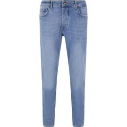 Bequeme Jeans 2Y Premium "2Y Premium Herren 2Y Tapered Fit Jeans", Herren, Gr. 30, Normalgr&ouml;&szlig;en, blau, 97% Baumwolle, 3% Elasthan, unifarben, normal, Jeans