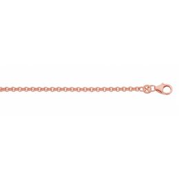 Adelia&acute;s Kette ohne Anh&auml;nger ADELIA&acute;S "Ankerkette Halskette 925 Silber vergoldet &ndash; Goldkette" Gr. 45, ros&eacute;gold, Halsketten, Damen, 45, Silber 925 (Sterlingsilber), Goldkette