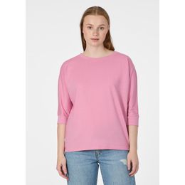 3/4-Arm-Shirt Ragwear "SHIMONA", Damen, Gr. XS, marshmallow, Jersey, Obermaterial: 50% Baumwolle, 50% Polyester, unifarben, normal, Rundhals, Shirts 3/4-Arm-Shirt, Baumwollmix mit 3/4-&Auml;rmeln und softem Finish