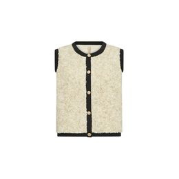 Kurzweste soyaconcept "Soya Concept Vest SC-BESSIE", Herren, Gr. L, 91620 cream melange, Obermaterial: 100% Polyester, Westen