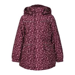 Outdoorjacke ZIGZAG "Angelina V2", Kinder, Gr. 104, lila, pink, 100% Polyester, bedruckt, normal, ohne Ausschnitt, Jacken Outdoorjacke, mit wasserdichter Membran