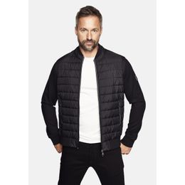 Outdoorjacke NEW CANADIAN, Herren, Gr. L, schwarz, 60% Viskose, 35% Polyester, 5% Elasthan, unifarben, kurz, Jacken Outdoorjacke, im Materialmix