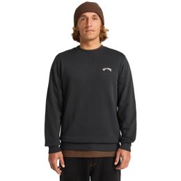 Sweatshirt Billabong "Arch Cr", Herren, Gr. L, schwarz, Obermaterial: 55% Walkfrottier, 25% Walkfrottier, 20% Microfaser;, Sweatshirts Sweatshirt