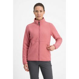 Fleecejacke Jack Wolfskin "LITE CURL FZ W", Herren, Gr. L (42/44), evening rose, Fleece, Obermaterial: 100% Polyester. Futter: 100% Polyester, unifarben, Basic Po-bedeckend, elastischer Bund, Jacken Fleecejacke, atmungsaktives Material, elastische Kanten, Rei&szlig;verschlusstaschen