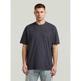 G-Star Raw T-Shirt G-STAR "Relaxed Base T-Shirt", Damen, Gr. L, dk schwarz gd, Obermaterial: 70% Baumwolle, 30% Baumwolle, Shirts T-Shirt