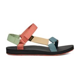 Sandale Teva "ORIGINAL UNIVERSAL WOMEN", Damen, Gr. 37, dusty pastel multi, Textil, Schuhe Sandale, schnell trocknend