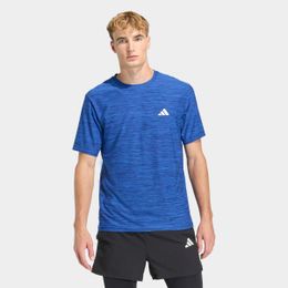 T-Shirt adidas Performance "WE FLEX T", Damen, Gr. L, dunkelblau melange, Obermaterial: 92% Polyester, 8% Elasthan, Shirts T-Shirt