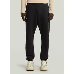 G-Star Raw Trainingshose G-STAR "Script Sweater Pant", Herren, Gr. S, dk schwarz, Obermaterial: 58% Baumwolle, 42% Polyester, Hosen Trainingshose