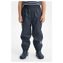 Regenhose Wheat "Rainwear Olo Trousers", M&auml;dchen, Gr. 110, N-Gr, blau (ink), Web, Obermaterial: 100% Polyester, unifarben, Hosen Regenhose, wasserdicht und schmutzabweisend