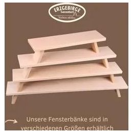 Schwibbogen-Fensterbank Weigla "Weihnachtsdeko, Made in Germany" Gr. 3, beige (natur), B:70cm H:11cm T:13cm, Holzwerkstoff, Schwibb&ouml;gen, aus Buchenholz, buche-hell, H&ouml;he ca. 11 cm