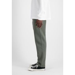 Jogginghose Alpha Industries "3D SL Jogger", Herren, Gr. S, Normalgr&ouml;&szlig;en, gr&uuml;n (schwarz olive), Obermaterial: 80% Baumwolle, 20% Polyester, Hosen Jogginghose