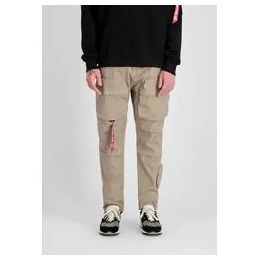 Cargohose Alpha Industries "Tactical Pant", Damen, Gr. 30, Normalgr&ouml;&szlig;en, beige (vintage sand), Obermaterial: 100% Baumwolle, Hosen Cargohose