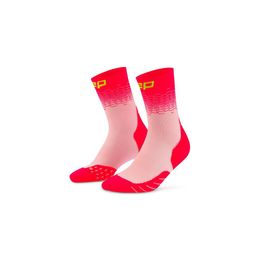 CEP Run Edt. Fade Mid Cut Socks Bekleidung Herren rosa